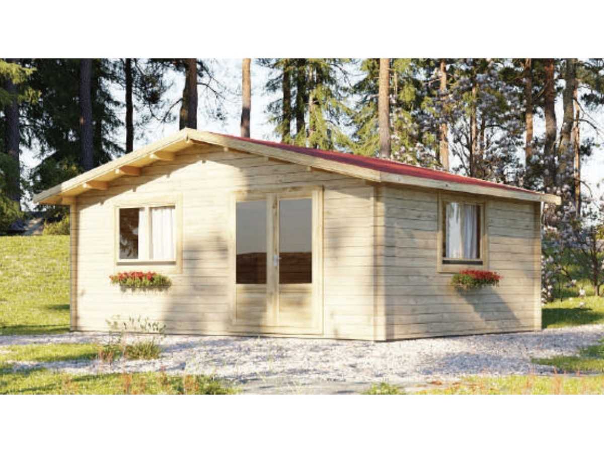 Caseta de madera Altea 6x6