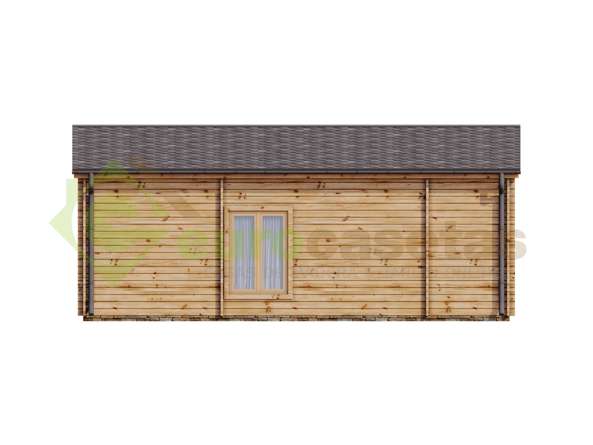 Cabaña de madera / PADIA WOOD 48 m2 , 70 mm
