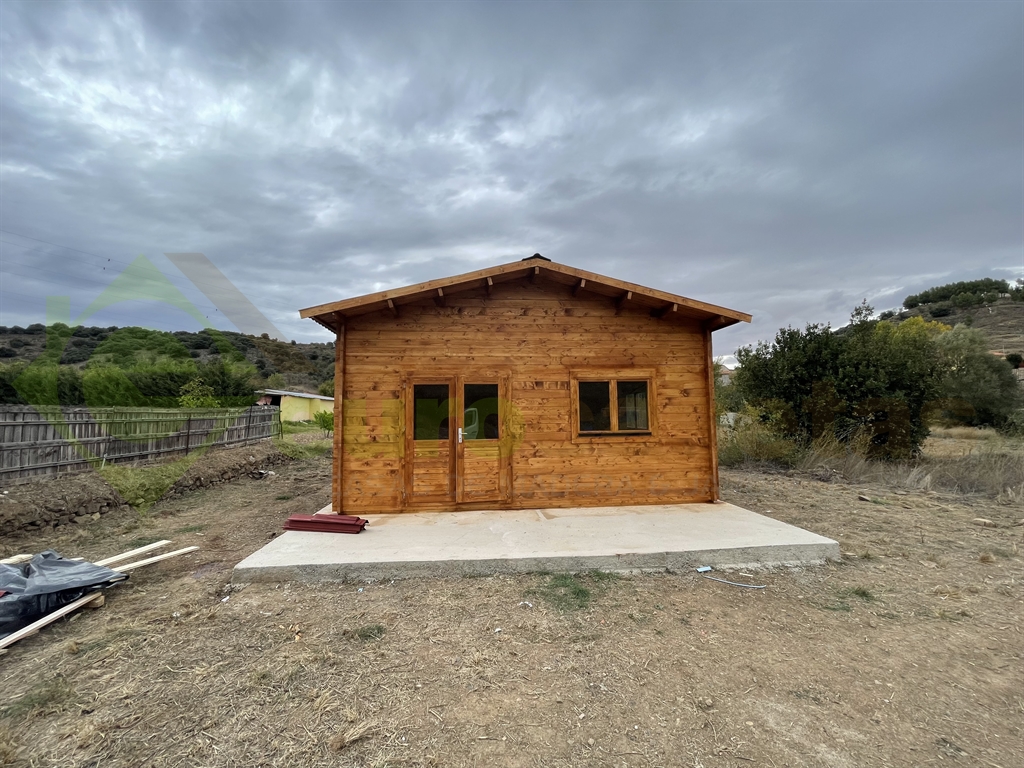 Casa de madera Denia 6x6 , 36 m2 - 44mm - Eurocasetas